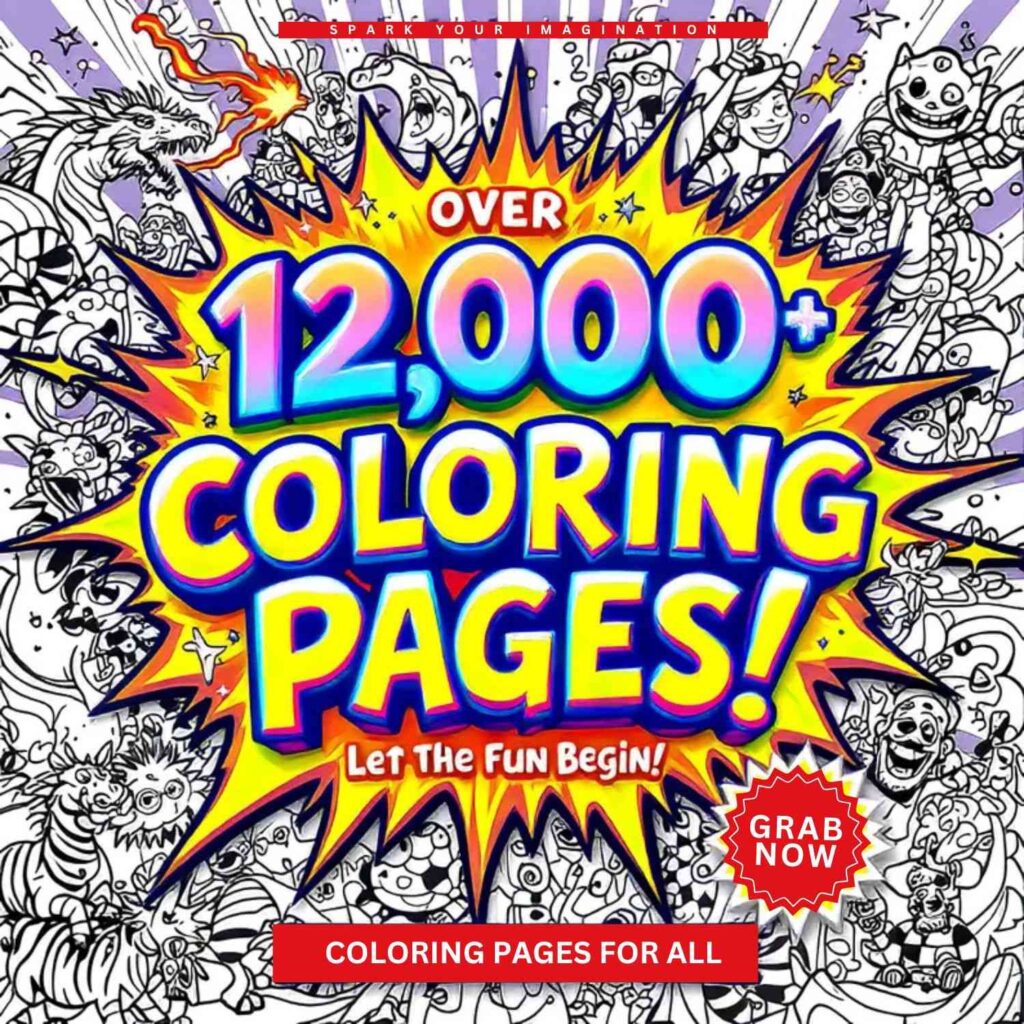 12,000+ Coloring Pages for Kids and Adults – Dila De